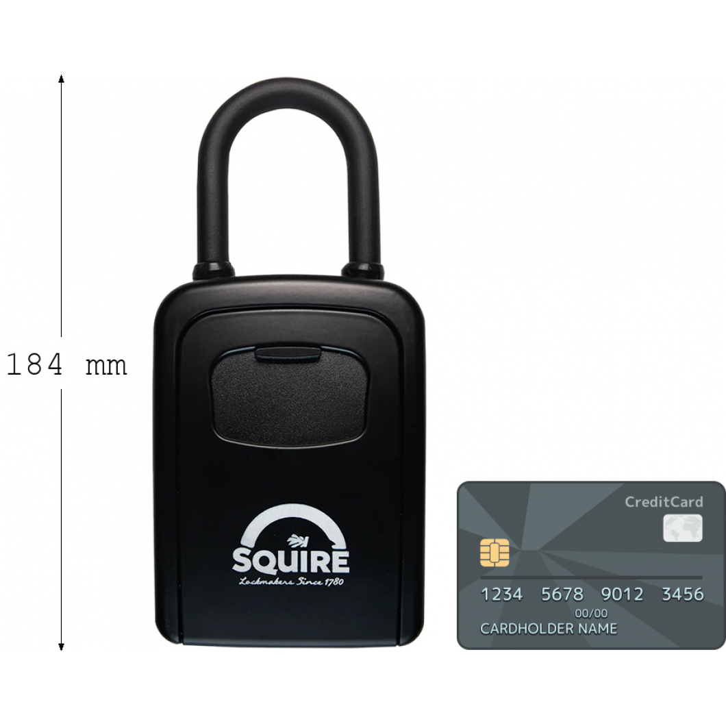 Squire Keykeep 1 Portable Combination Key Safe | Safe